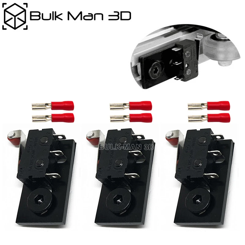 Cnc Machining Micro Limit Switch Kit With Mounting Plate For 3d Printer ...
