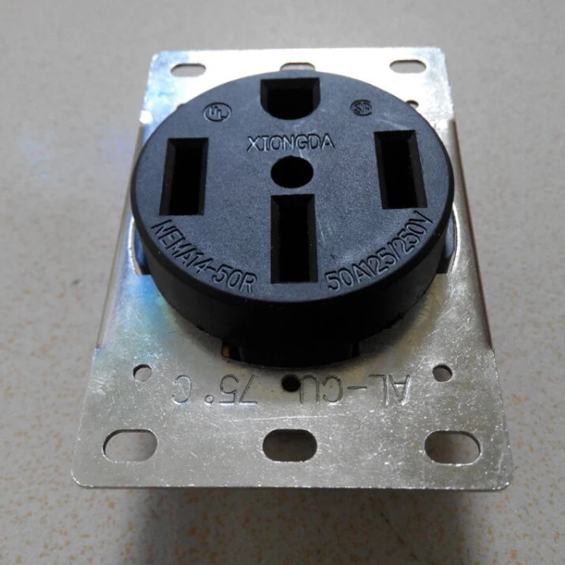 American Standard Industrial Socket Pole Hole NEMA L14-50R, 43% OFF