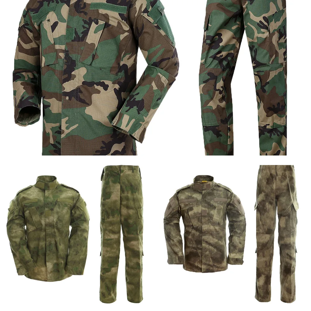 Uniforme-militar-del-ej-rcito-de-camuflaje-para-hombre-camisa-de ...