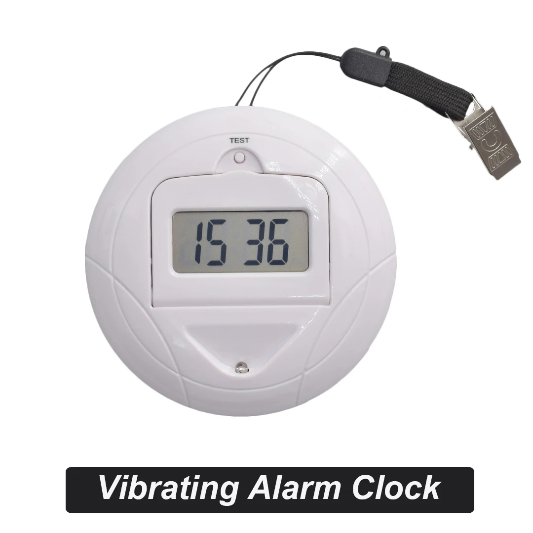Vibrating Alarm Clock For Deaf/Hard Of Hearing, 2024 Silent Wake Up ...
