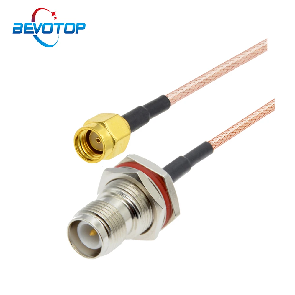 Tnc Cable Waterproof Rp-tnc Female To Rp Sma Male Adapter Rg316 Pigtail 50ohm Rf Coaxial Cable ...