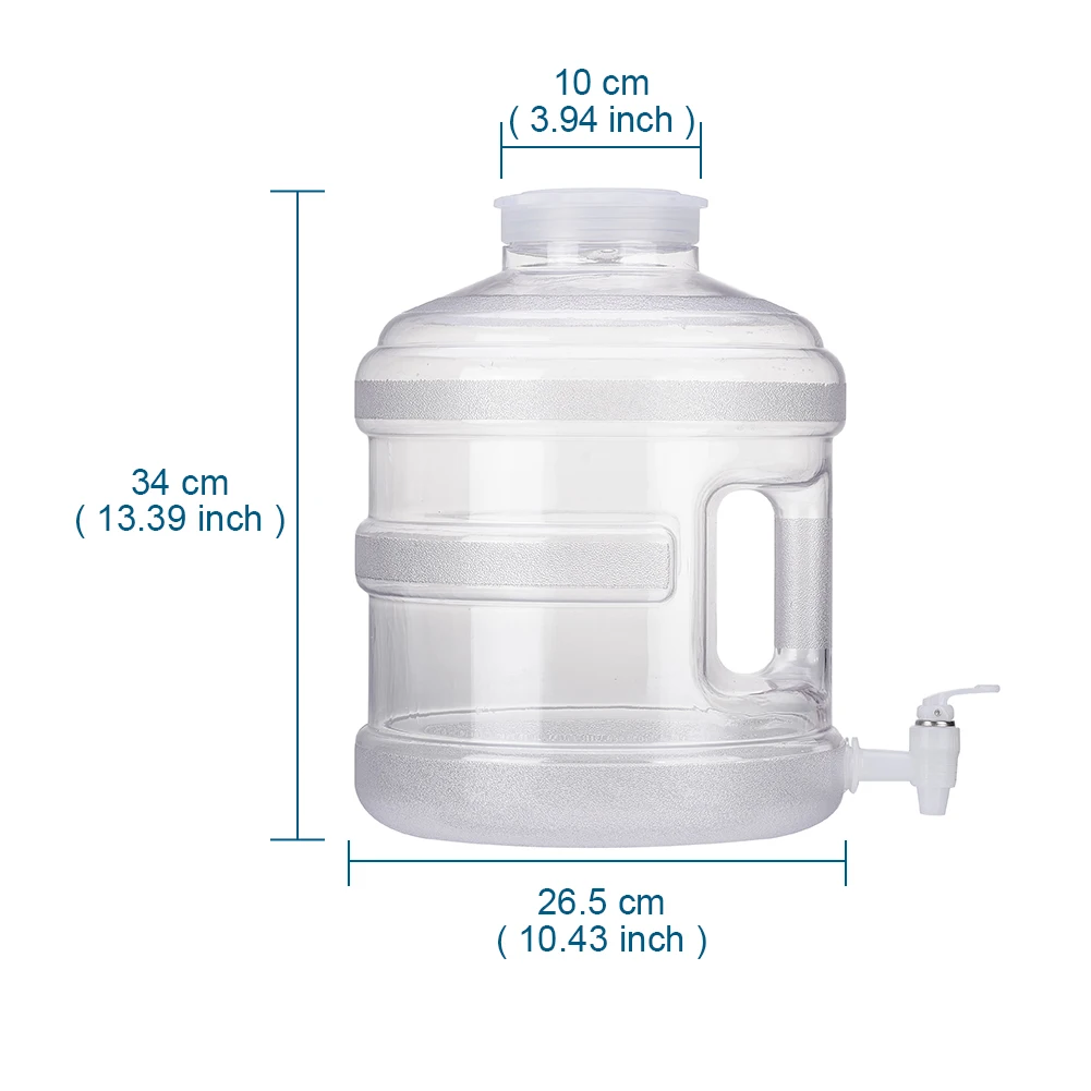 10L 15L 20L Litre Plastic Garden Camping Caravan Water Carrier Fluid ...