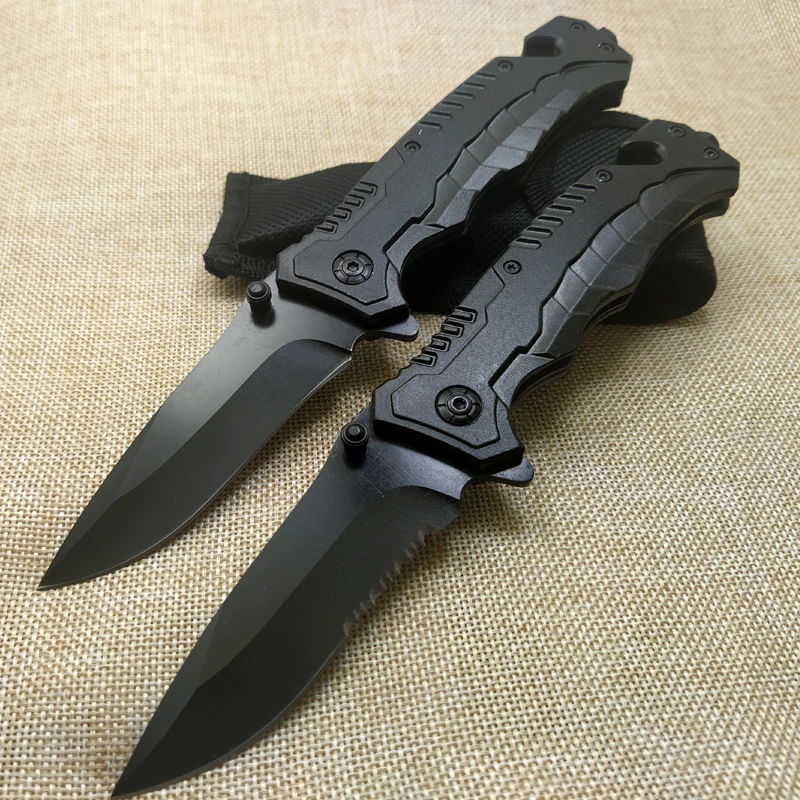 8.2'' Tactical Multifunction Folding Knife Tactical Survival High Hardness Blade Portable Combat ...