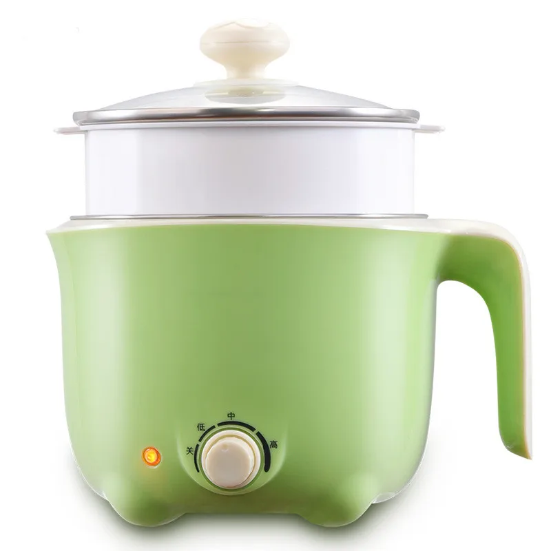 220V 1L 450w Multi function electric cooker Hot pot 304 stainless steel ...