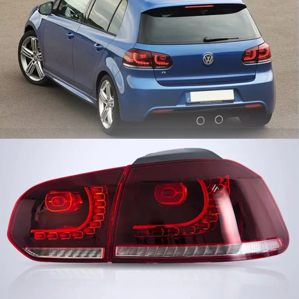 Car-Styling-for-VW-Golf-6-Tail-Lights-2009-2012-Golf-6-R20-LED-Tail ...