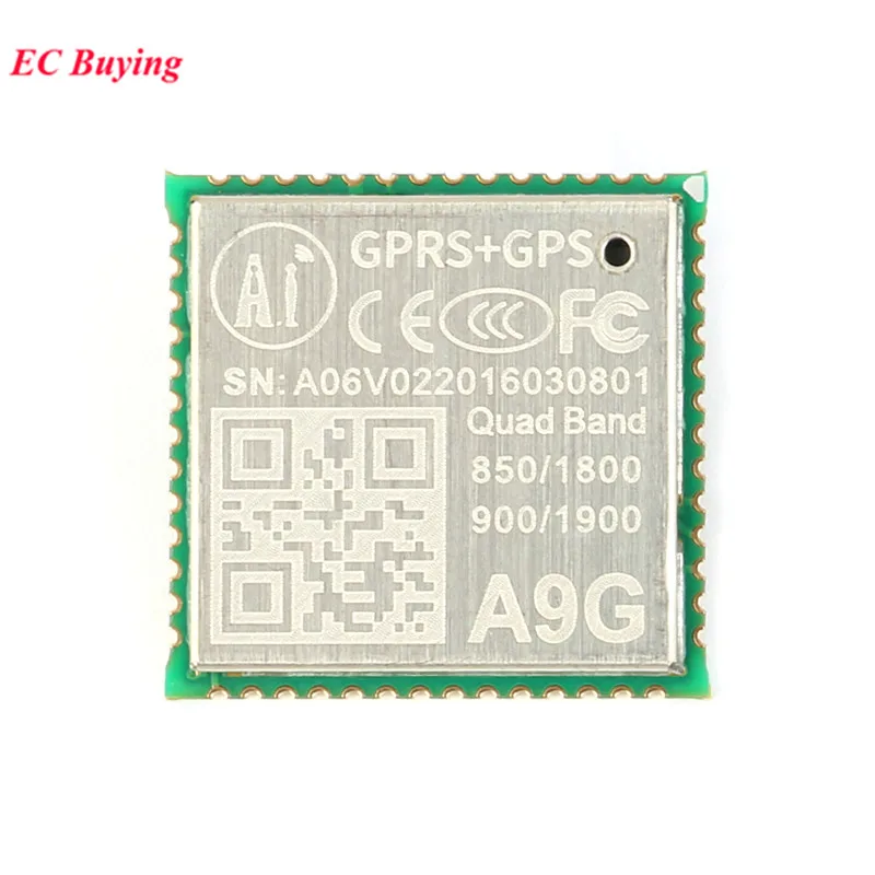 1PC GPRS GPS Module A9G Module SMS Voice Wireless Data Transmission IOT ...