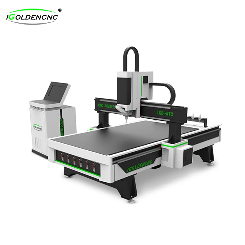 3axis cnc router 2030 1325 1530 atc 4 axis wood cnc with automatic bit ...