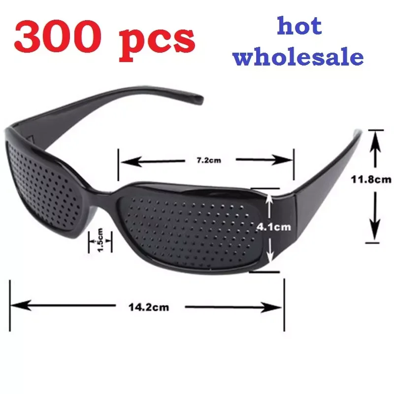 Pinhole-Glasses-300-Pcs-Eyewear-Unisex-Vision-Care-Pin-Hole-Glasses ...