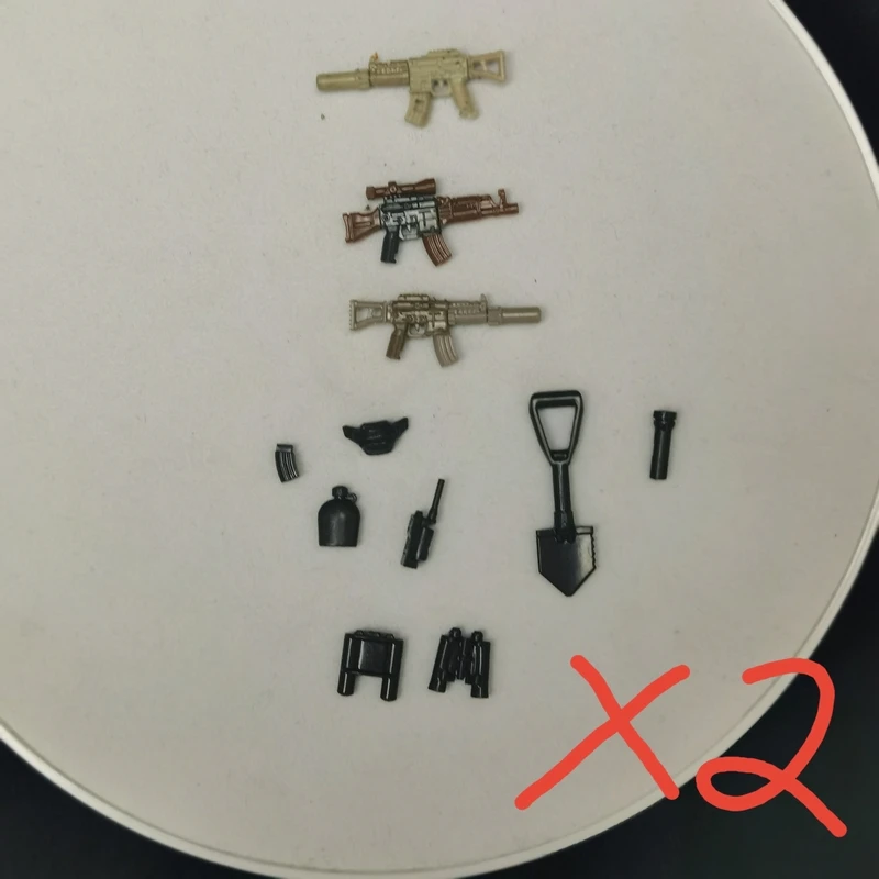 Call of Duty armas guns DIY TOY, 2 paquetes, nuevo mega sin usar ...