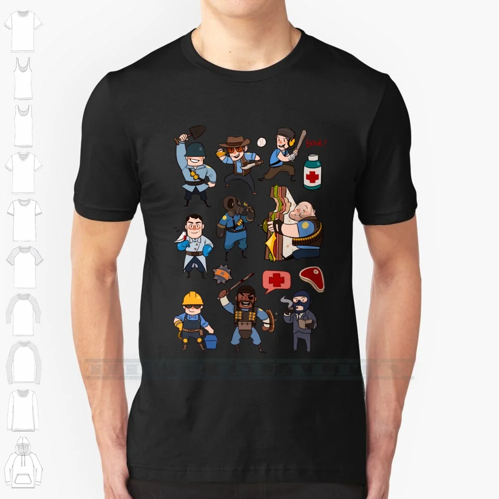 Team-Fortress-2-Sd-All-Class-Custom-Design-Print-For-Men-Women-Cotton ...