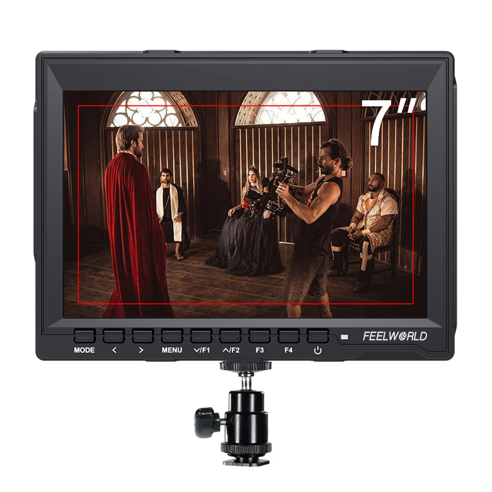 7 Inch Field Monitor 4k Hdmi Camera Dslr Lcd Ips Hd 1280x800 Video ...