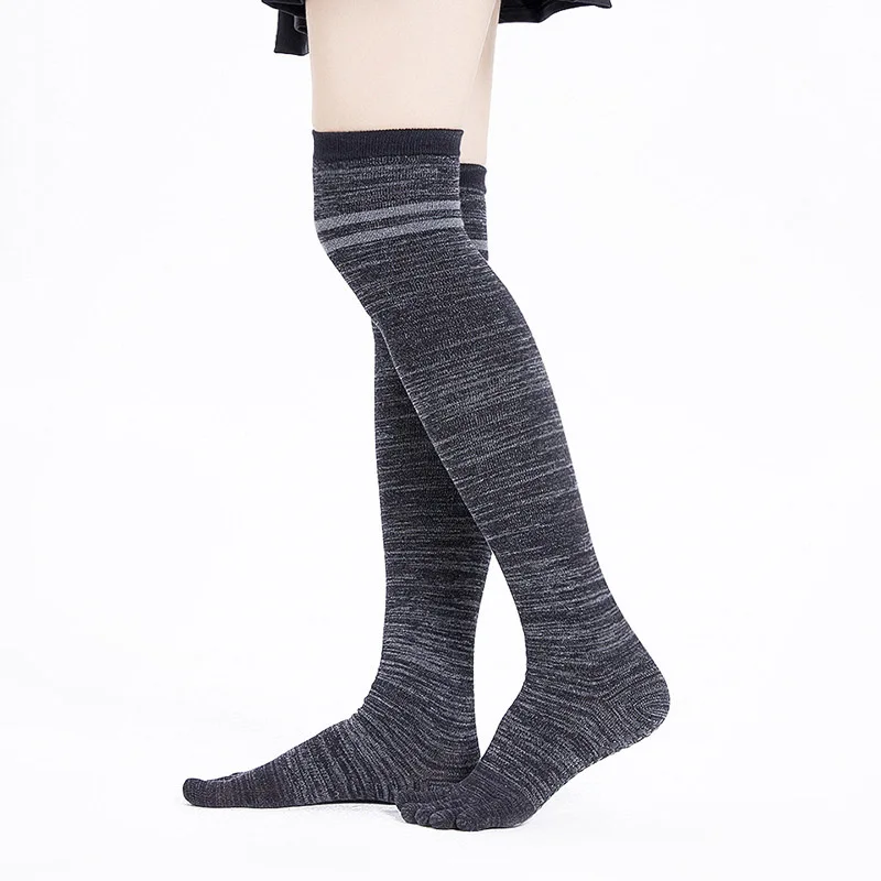 Long-Non-Slip-Grip-Stockings-Five-Fingers-Over-Knee-High-Thigh-Sock ...