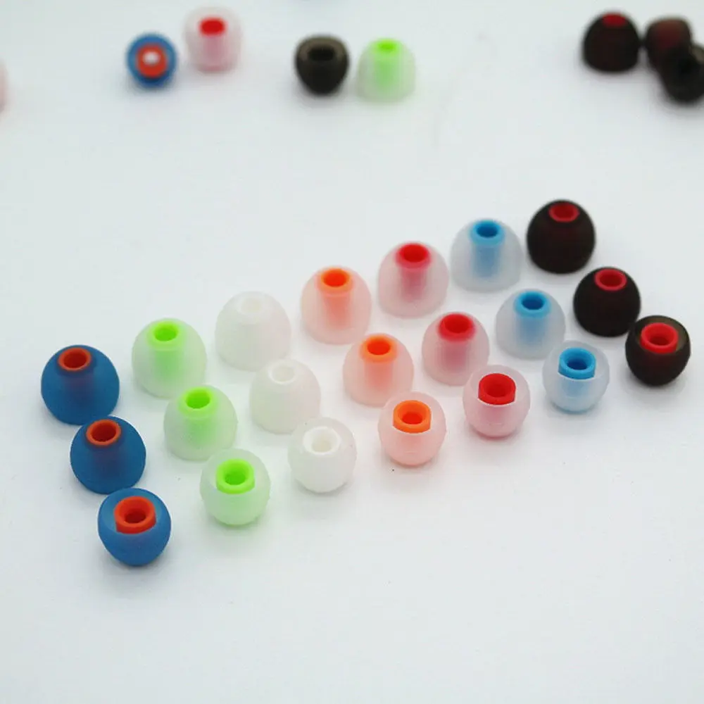 3-8mm-Silicone-Ear-Tips-12pcs-In-ear-Earphone-Covers-Cap-Earbuds-Rubber ...