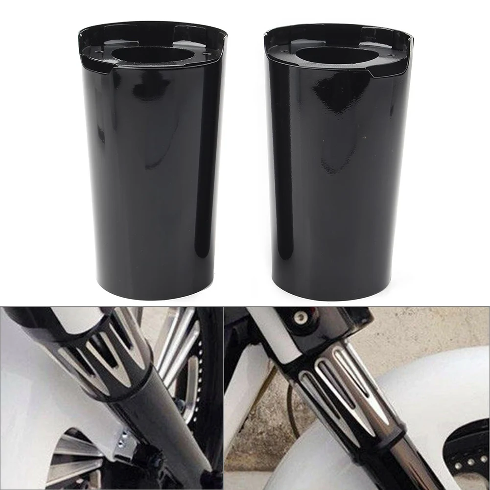 1Pair-Motorcycle-Fork-Boot-Slider-Covers-For-Harley-Davidson-Touring ...