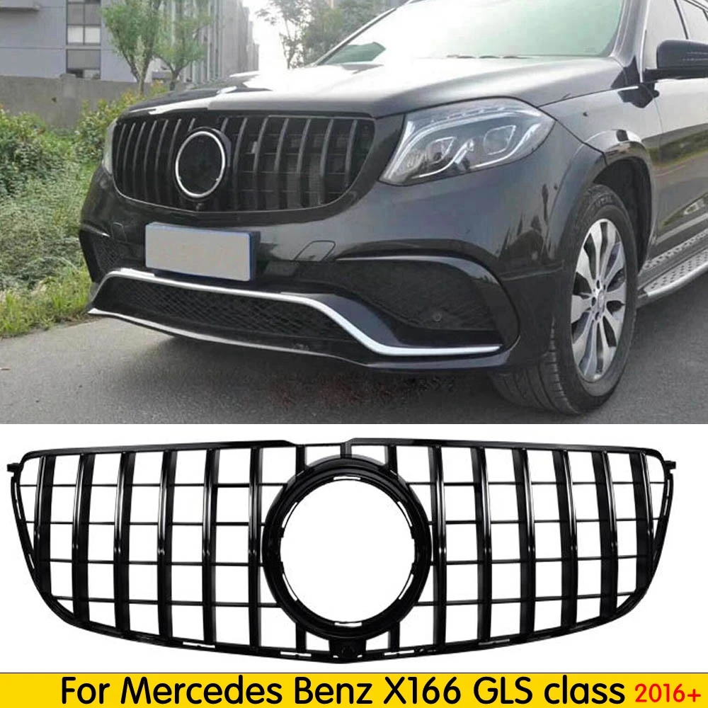 For GLS class X166 GT Grille Grill for Mercedes Benz GLS class GLS300 ...