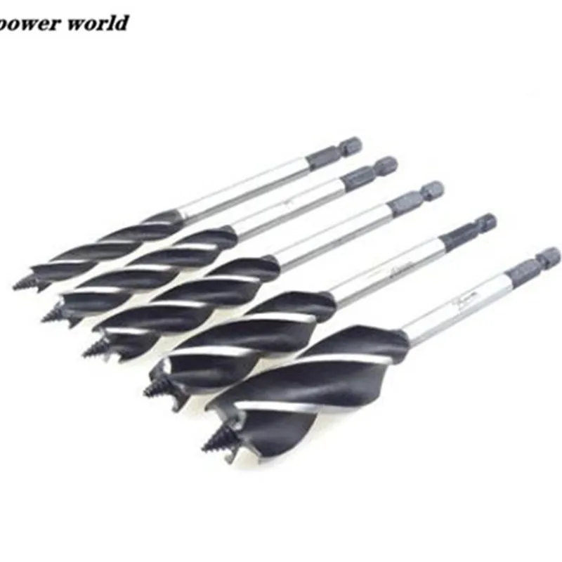 1pcs Wood Cut Drill Bit 4 Slots 4 Edges Twist 10/12/14/16/18/20/22/25 ...