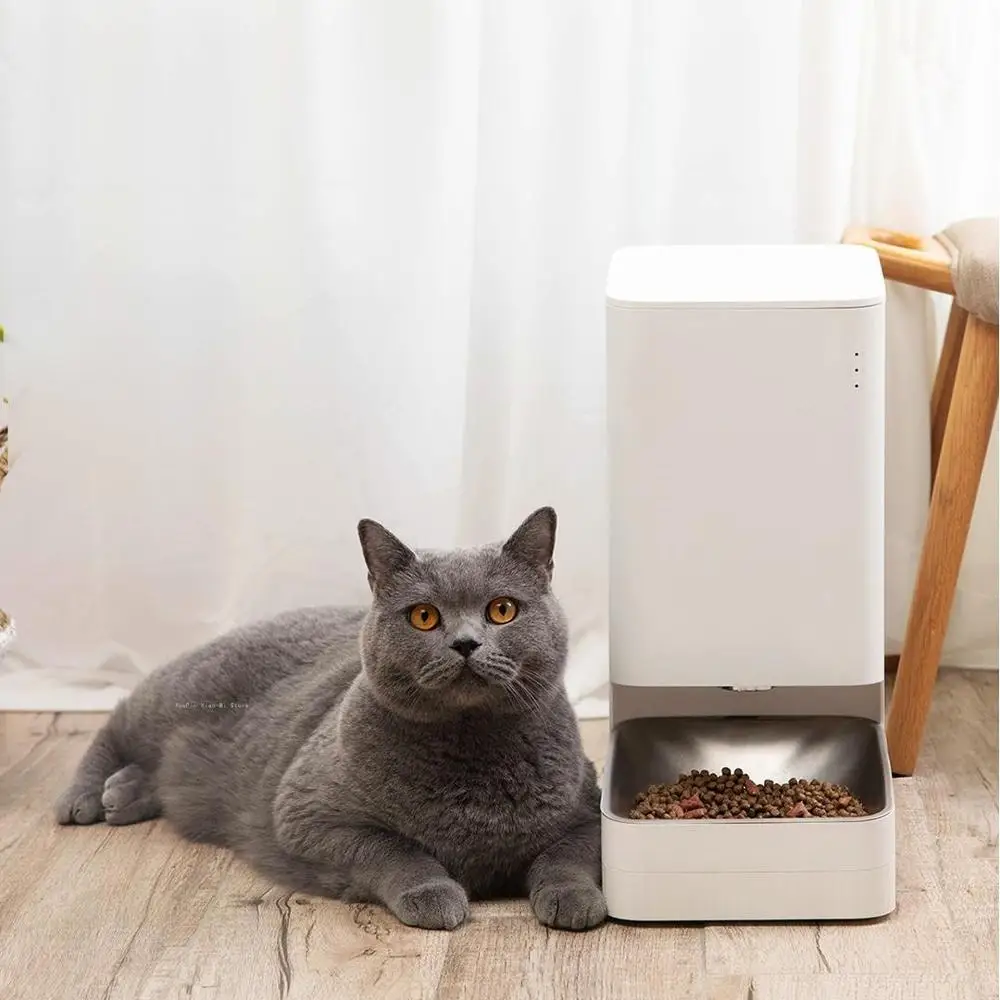 Xiaomi Smart Pet Feeder Cat Dog Remote Voice Control ให้อาหารอัตโนมัติ ...