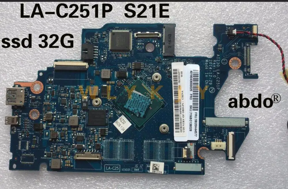 for-Lenovo-S21E-S21E-20-AIZ30-LA-C251P-Laptop-motherboard-tablet ...
