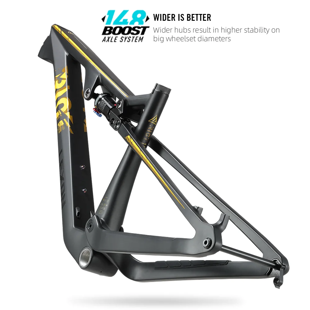 2022 Lexon Riot Mountain Bicycle Frame Xc Frames Carbon Mountain Bike ...