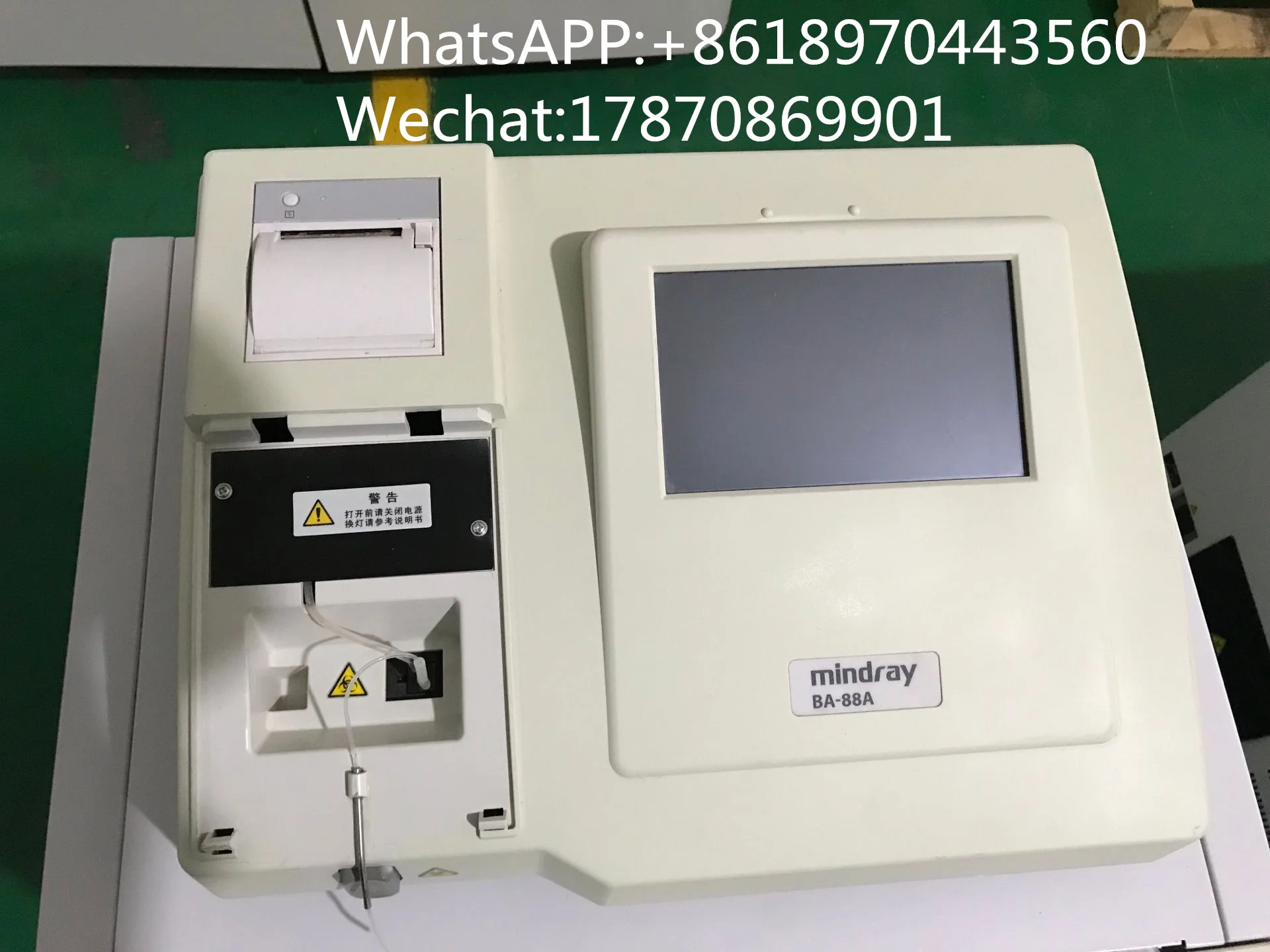 Mindray BA 88A semi automatic chemistry analyzer.new|AC/DC Adapters ...