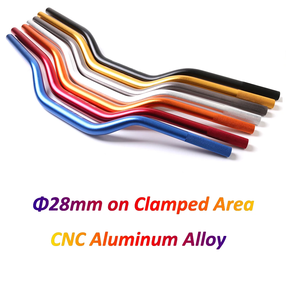 Motorcycle-Handlebars-28mm-1-1-8-Aluminum-Anodizing-Steering-Wheel-for ...