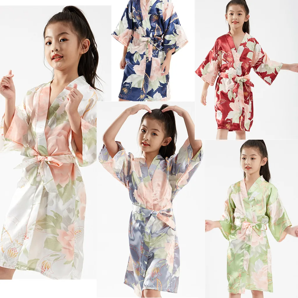 Wholesale-Link-Children-Bathrobes-Kids-Sleepwear-Clothing-Girls-Stain ...
