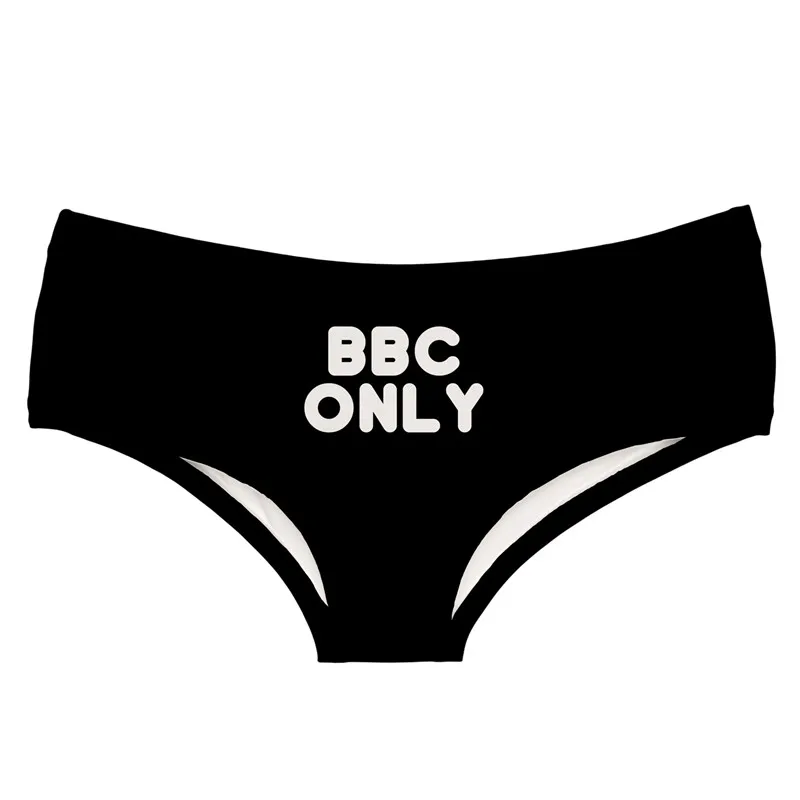 Sexy Briefs Lingerie Thong | Women's Panties Bbc | Panties Bbc Print | Bbc Panties Women ...