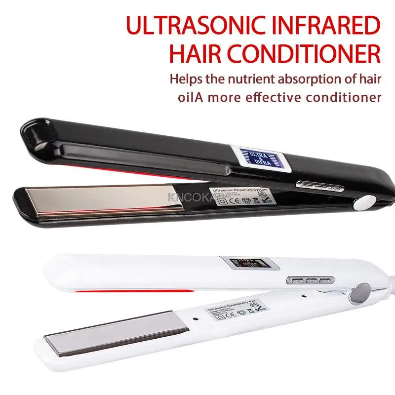 Ultrasonic Infrared Hair Care Iron Recovers The Damaged Hair Lcd ...