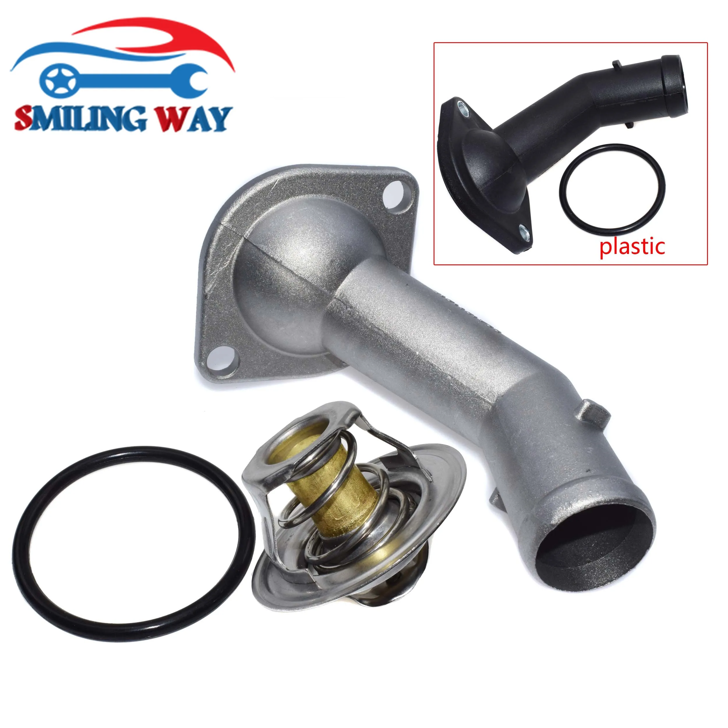 Coolant-Thermostat-Seal-or-Housing-For-VW-Golf-Jetta-Passat-Beetle ...