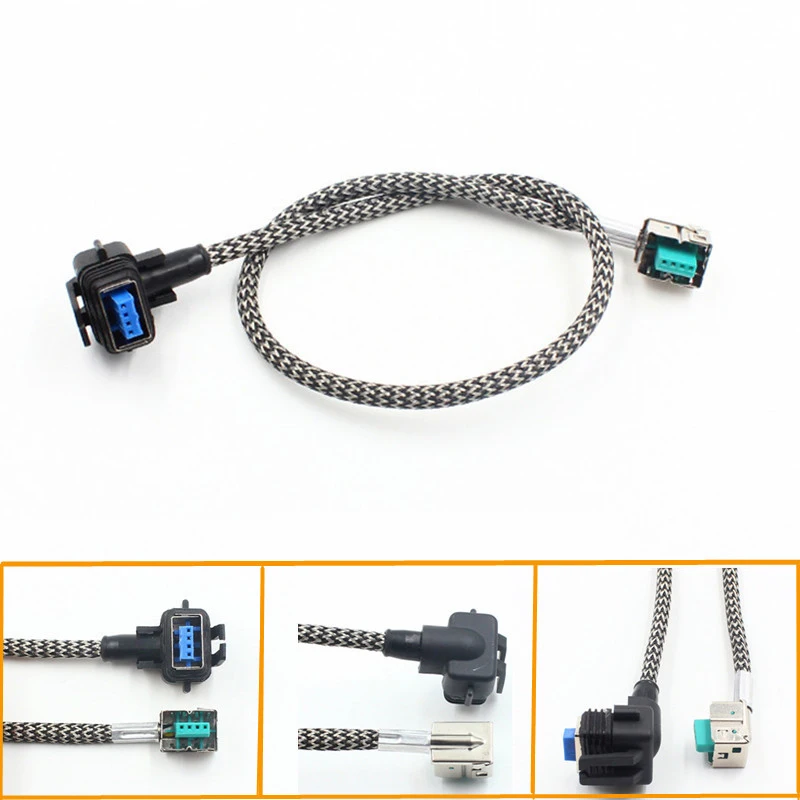 Car hid xenon Bulb Ballast wire harness relay cable adapter socket ...