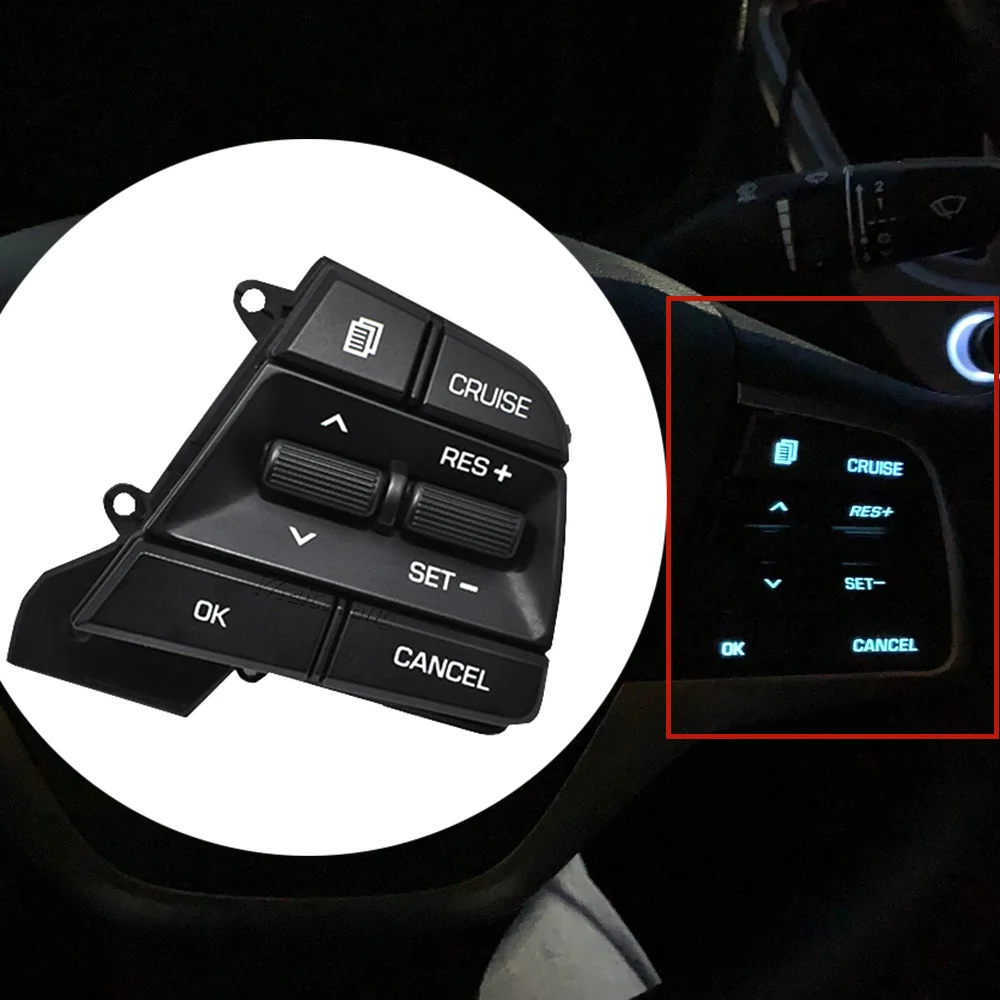 Car Cruise Control Multifunction Steering Wheel Button 96700 F2210 For ...