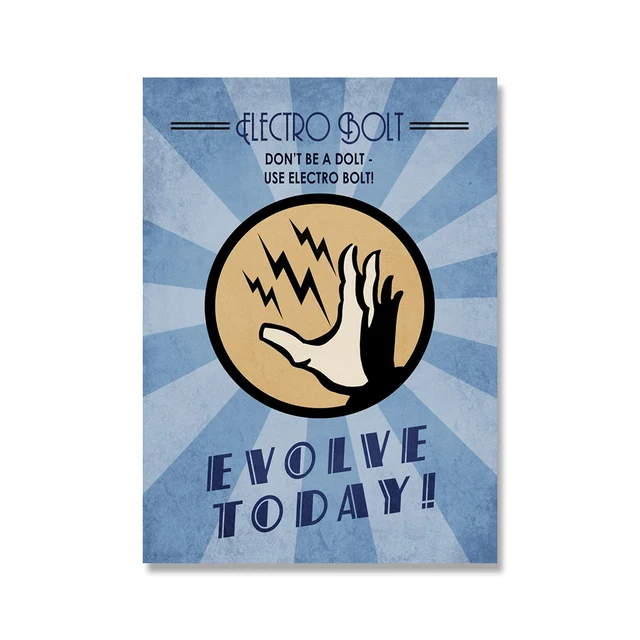 Bioshock Plasmid Posters