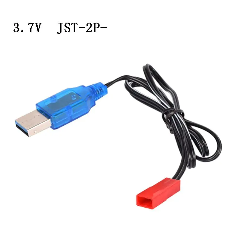 Unidades de carga de batería de 3,7 V, cargador de batería USB para JST 2P, enchufe hembra ...