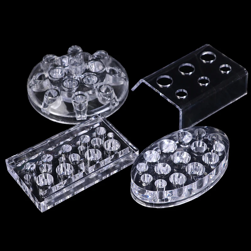 4-Types-Acrylic-Tattoo-Ink-Cup-Stand-Holder-Permanent-Makeup ...