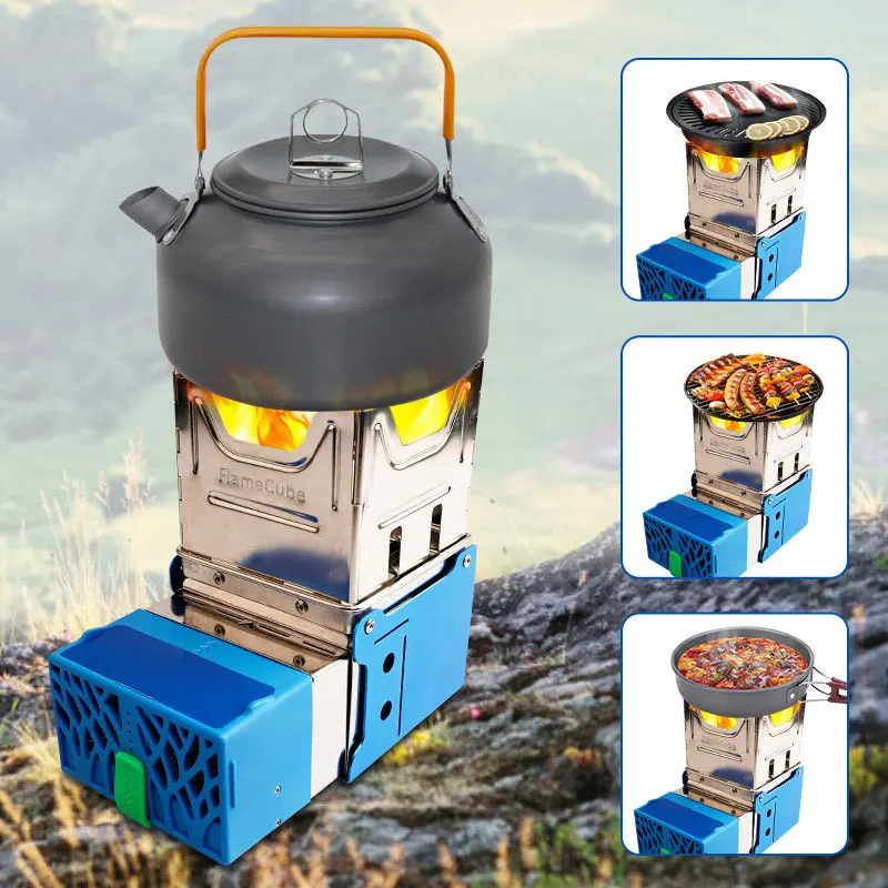 Cube-portable-Wood-Burning-Camping-Stove-Outdoor-Windproof-Folding ...