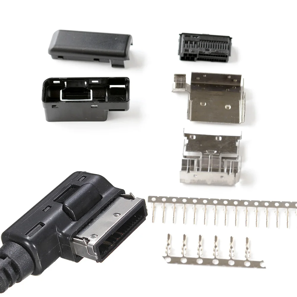 for Audi Multimedia Music Interface AMI MMI MDI 30 Pin Plug Connector ...