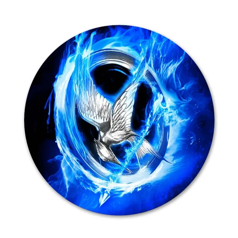 Blue Mockingjay Logo