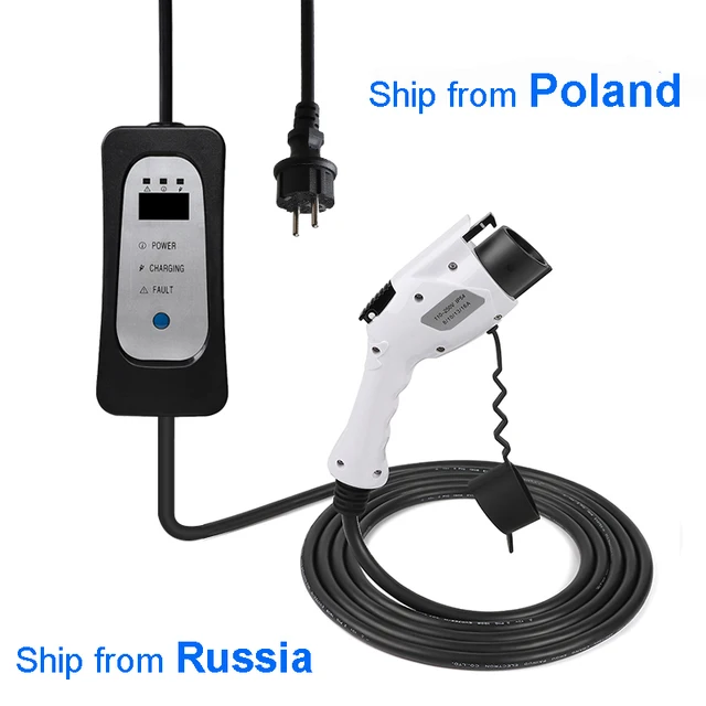 Charger-Type Car-Battery-Charging-Wire Mode 2-Cable Eelectric EV Home ...