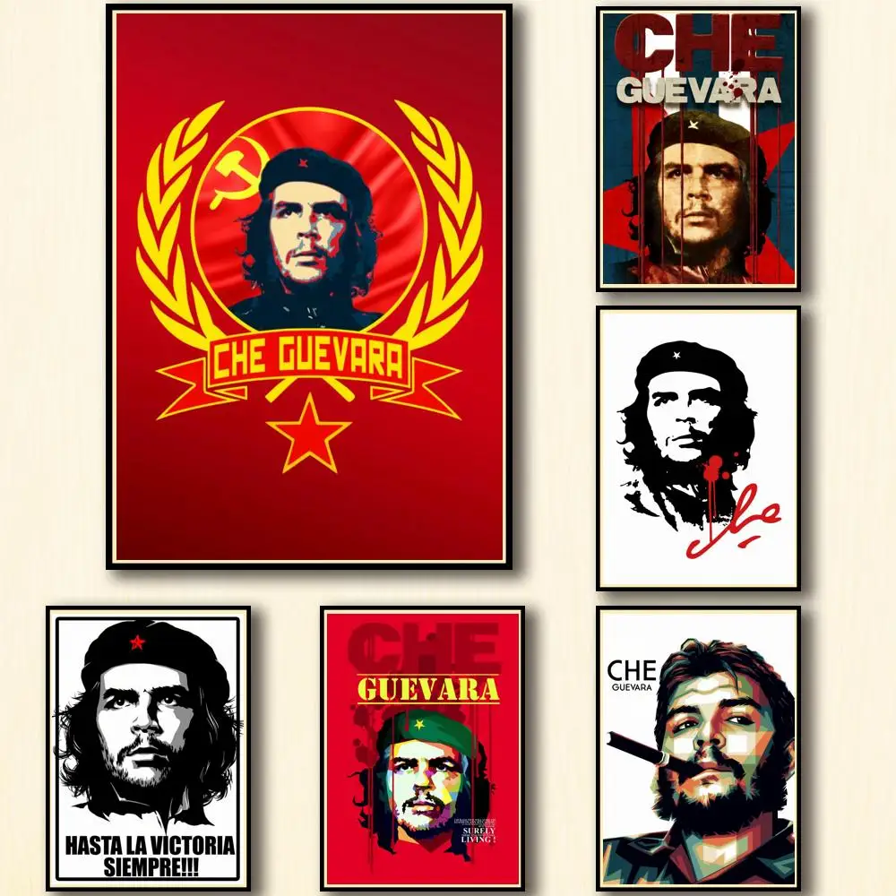 36-Designs-Che-Guevara-Whitepaper-Poster-Artwork-Painting-Fancy-Wall ...