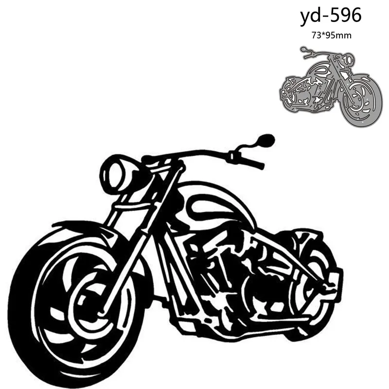 Metal-Cutting-Dies-Cut-Mold-motorcycle-Decoration-Scrapbook-Paper-Craft ...
