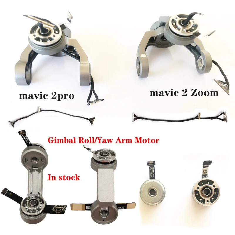 For Dji Mavic 2 Pro Zoom Gimbal Cable Camera Roll/yaw Arm /motor Flex ...