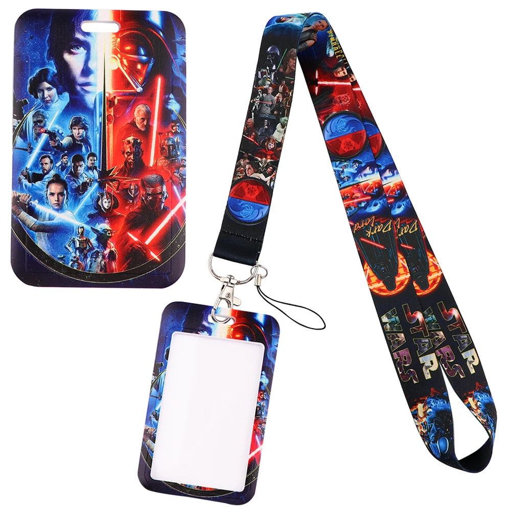 Yq182 Star Wars Keychain Lanyard Neck Strap For Keys Id Card Badge ...