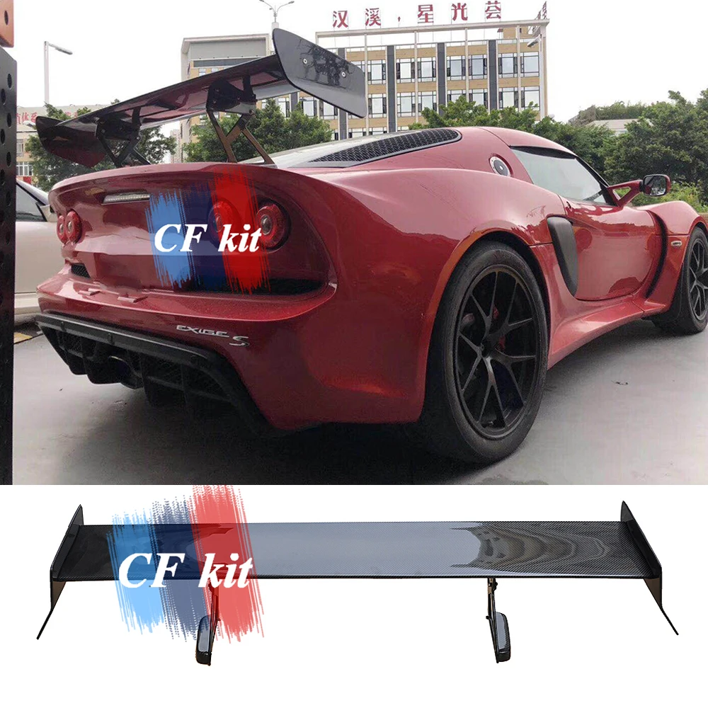 Cf Kit Real Carbon Fiber Rear Spoiler Tail Wing For Lotus Gt Exige S ...