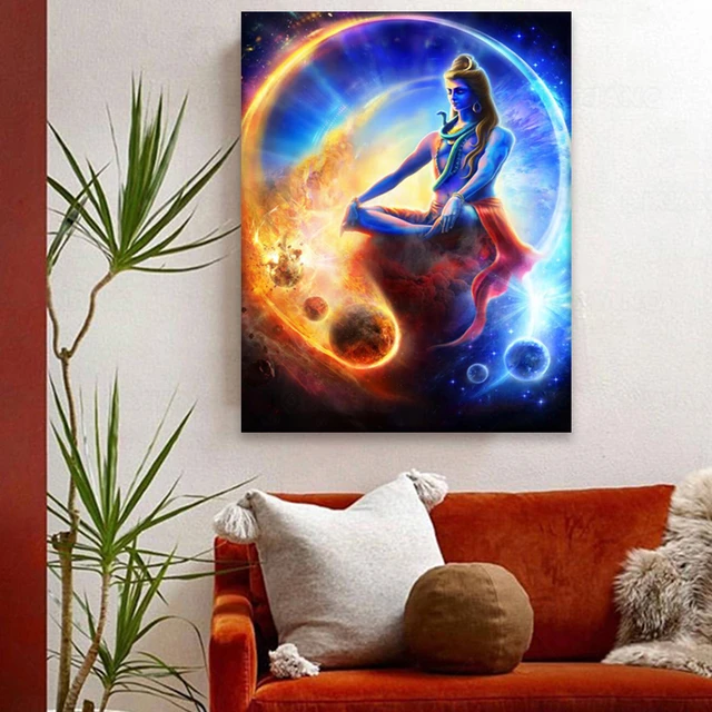 Modern Lord Shiva Paintings