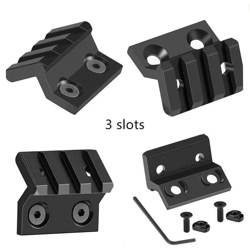 Other Outdoors - 45 Degree MLOK Offset Light Mount 20mm Picatinny Rail ...