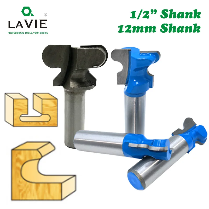 12mm 1/2" Shank 12.7mm Double Finger Router Bits for Wood Industrial ...