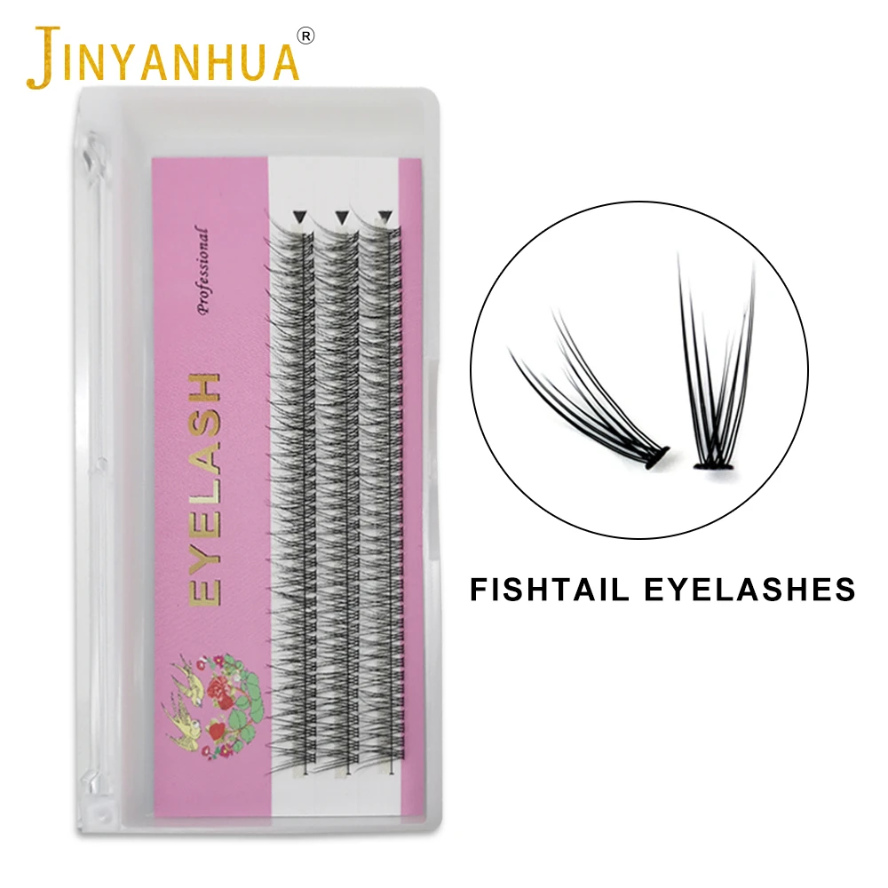 Fishtail Eyelashes Latest Fairy Self Grafting Eyelash Dovetail Fly ...