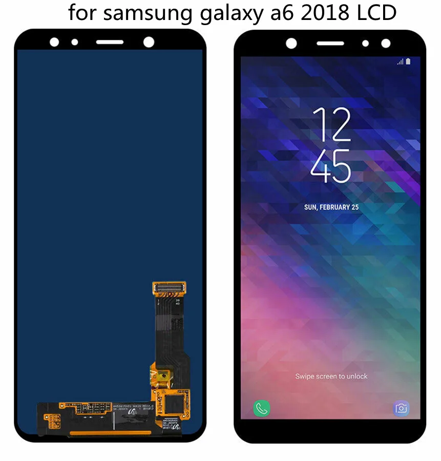 For Samsung Galaxy A6 2018 Mobile Phone Display A600 A600fn A600f Lcd ...