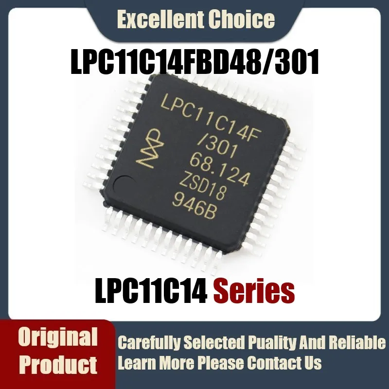 2-10Pcs-Lot-Original-Authentic-LPC11C14FBD48-301-Package-LQFP-48-SMD-8 ...