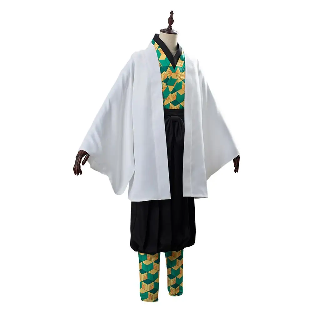 Anime Demon Slayer Kimetsu No Yaiba Sabito Cosplay Costume - AllCosplay.com